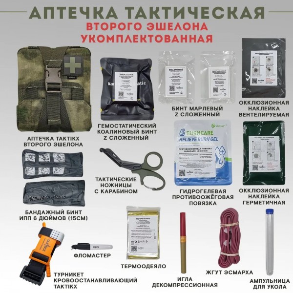 Тактические Аптечки для Экстремальных Условий | Taktikx